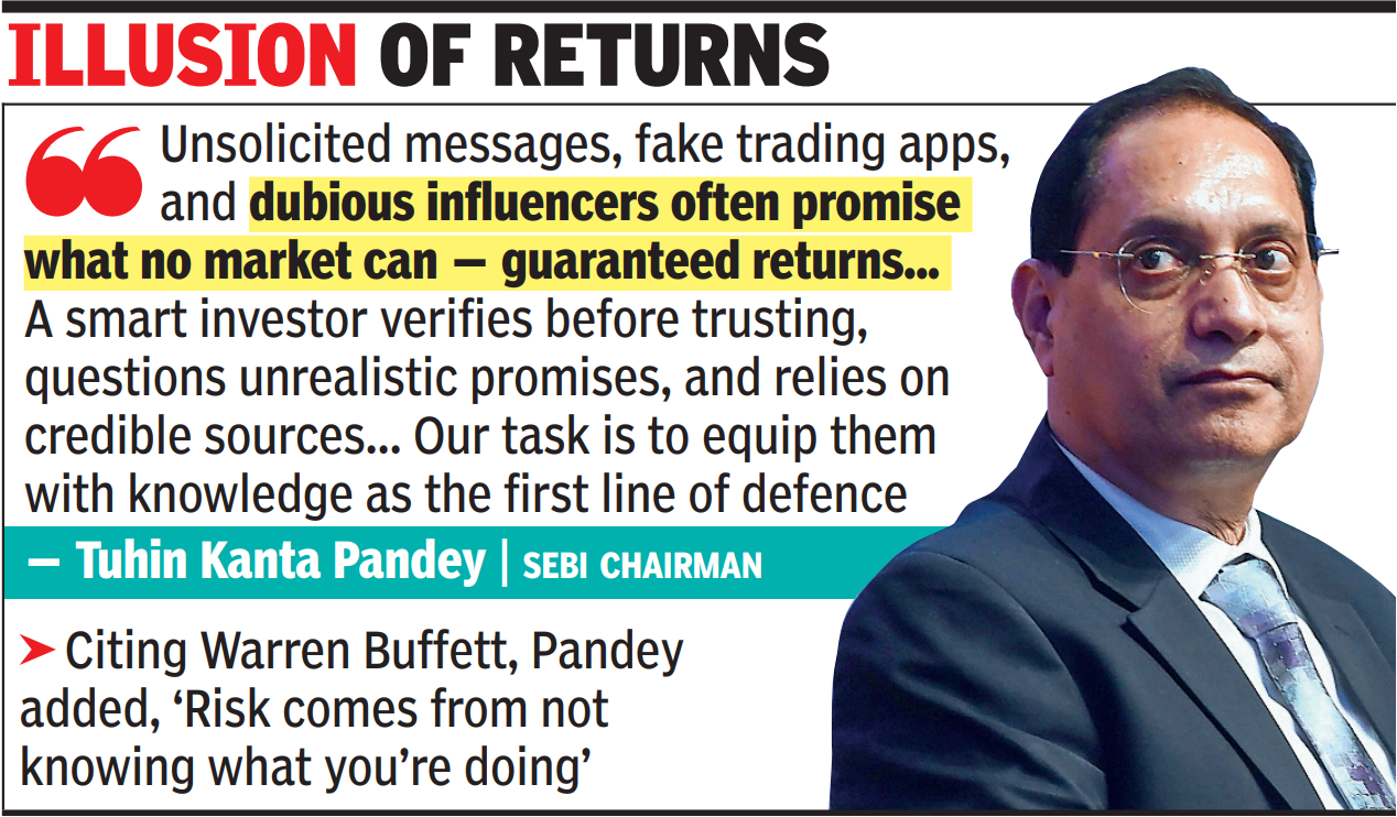 Derivatives not designed for quick gains: Sebi chief