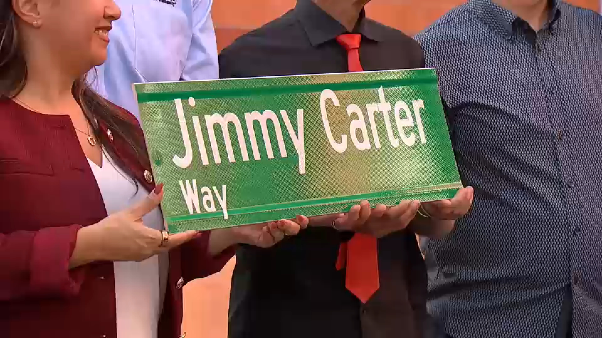 Stretch of East 6th St in East Village proclaimed as 'Jimmy Carter Way ...