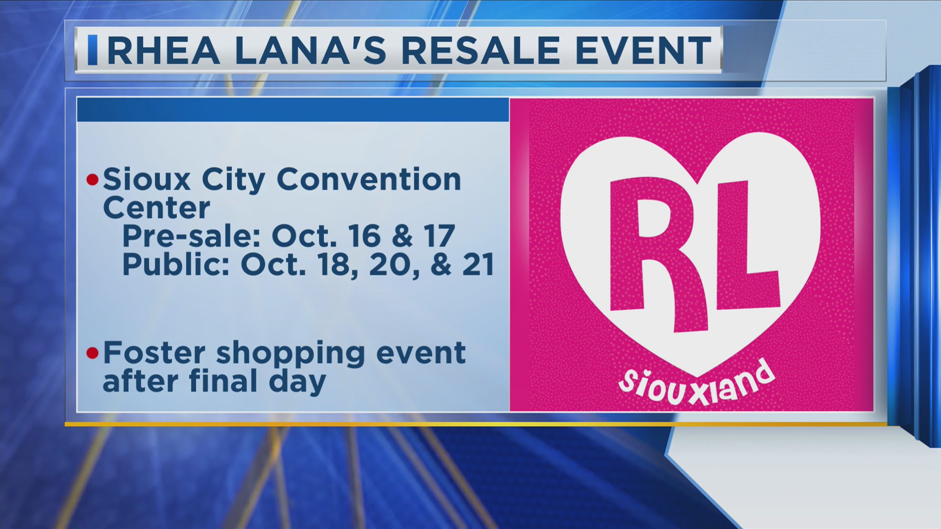 Rhea Lana's Resale Event