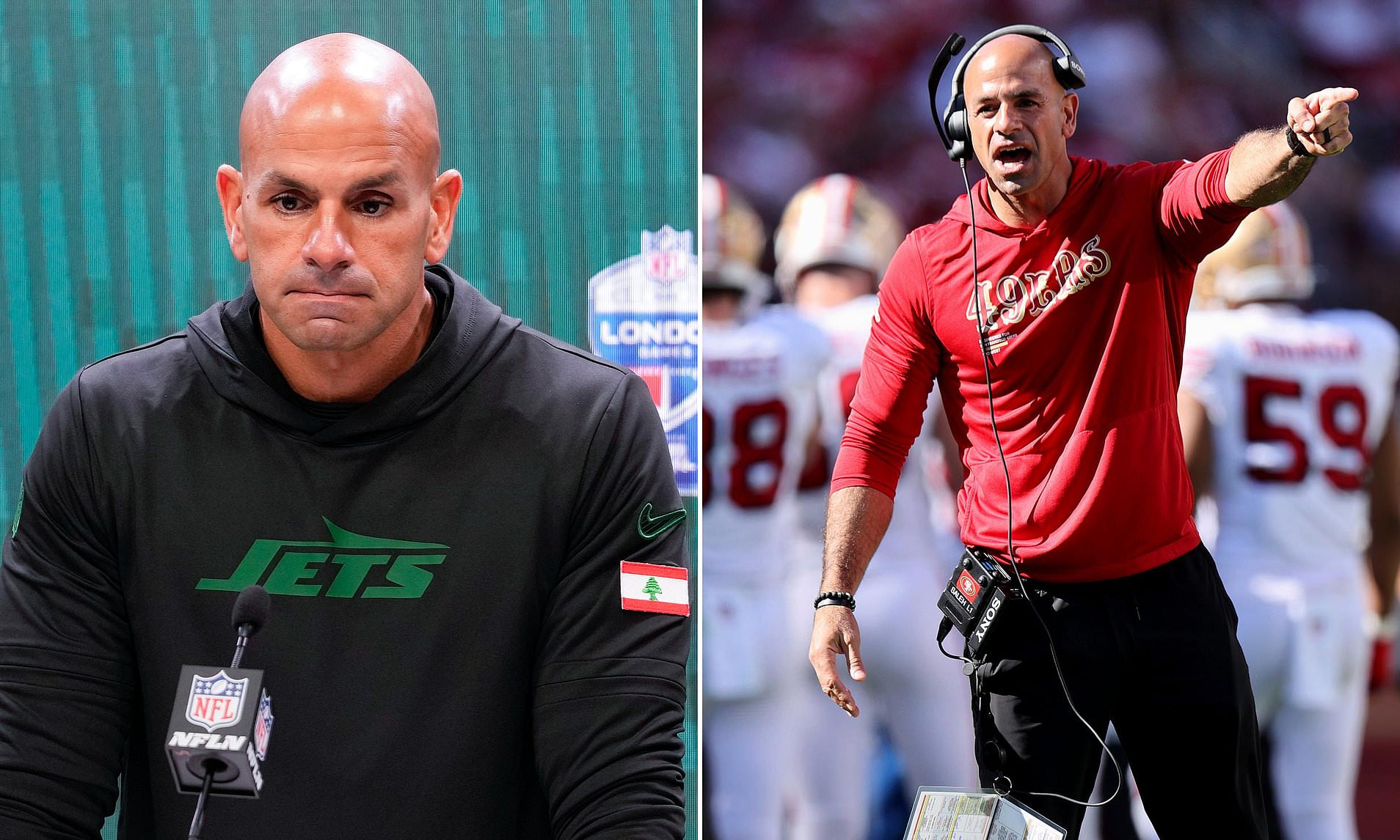 Robert Saleh's brother aims savage dig at the New York Jets one year on ...