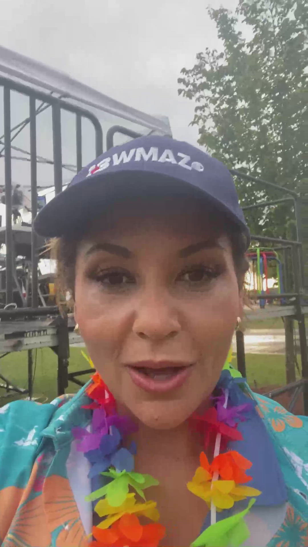 Lori Johnson's walk-and-talk at the Georgia National Fair after rainstorm