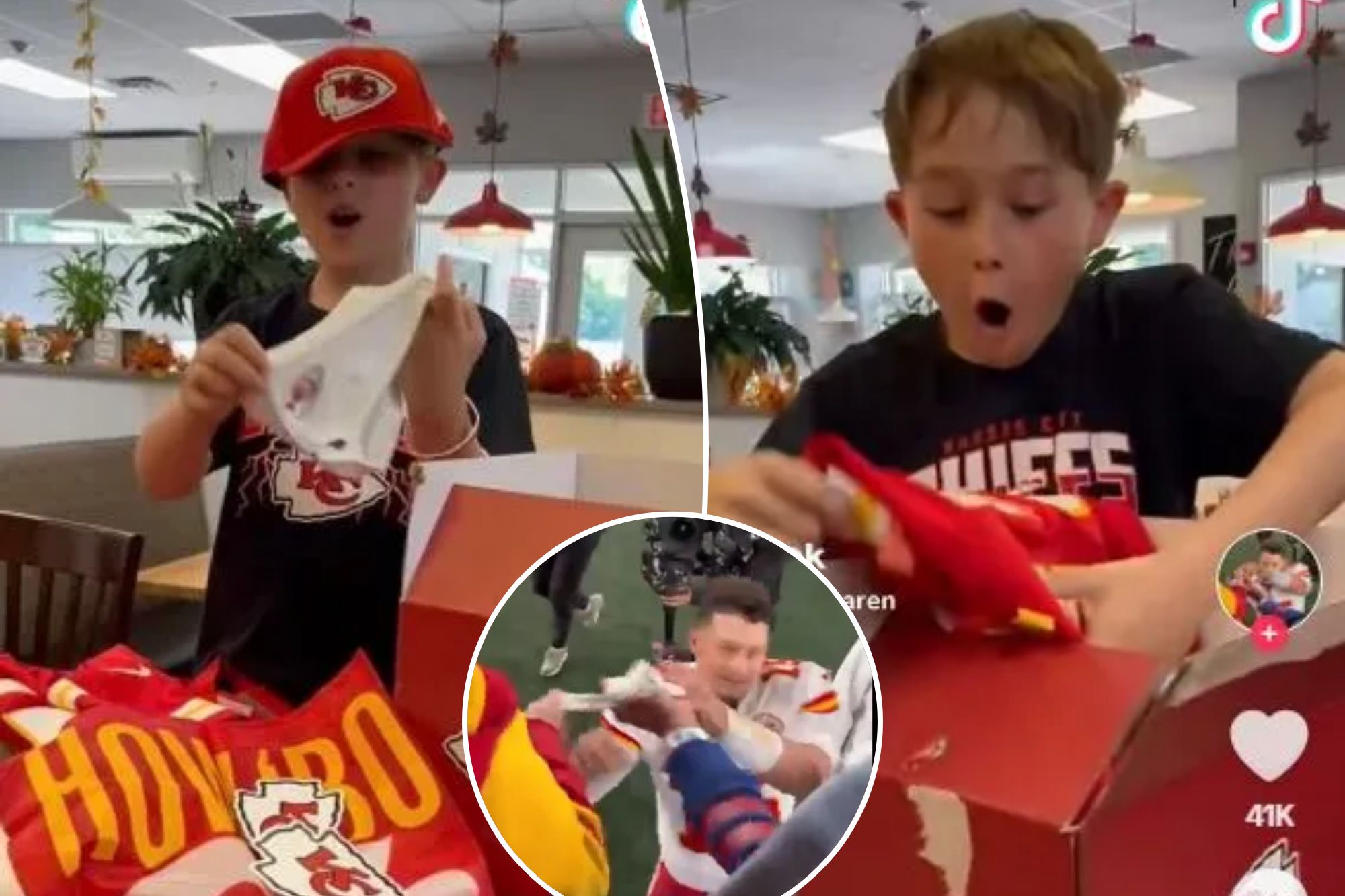 Chiefs send autographed Patrick Mahomes gear to 10-year-old boy who had ...
