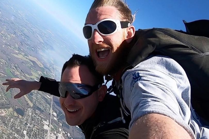 Skydiving instructor plummets to his death in horror accident