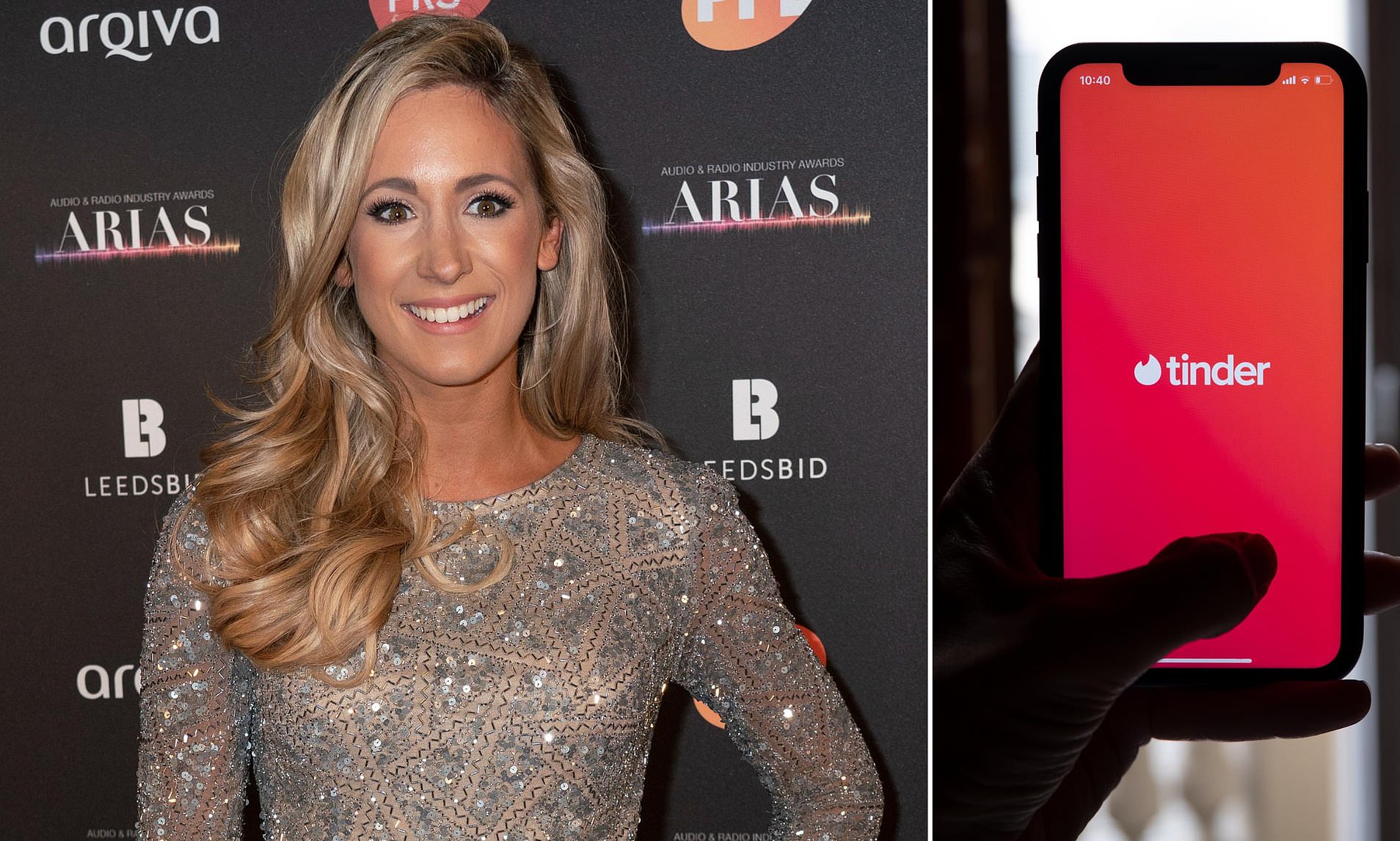 TV presenter Amy Irons fears she has impersonator on Tinder