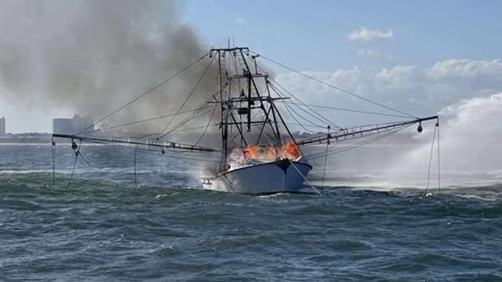 Crew returns to shore with no reported injuries after shrimp boat fire ...