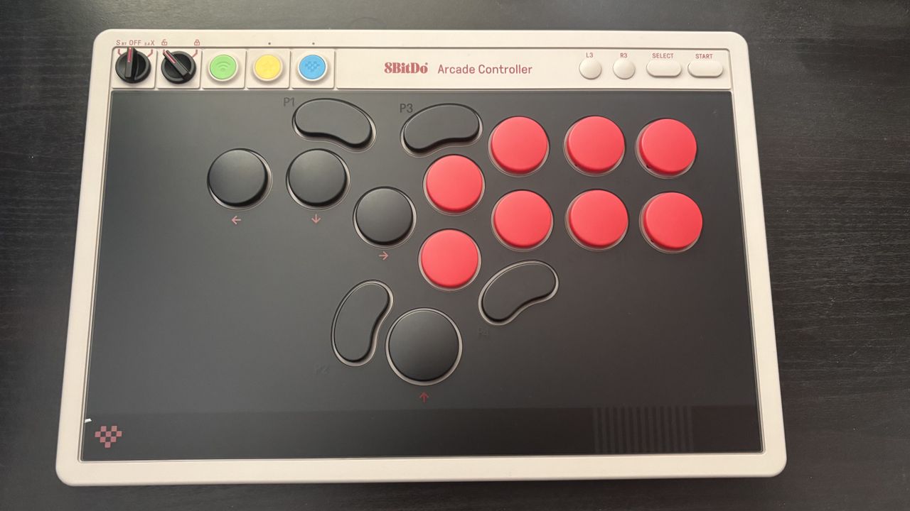 The 8BitDo Arcade Controller is a great introduction to leverless ...