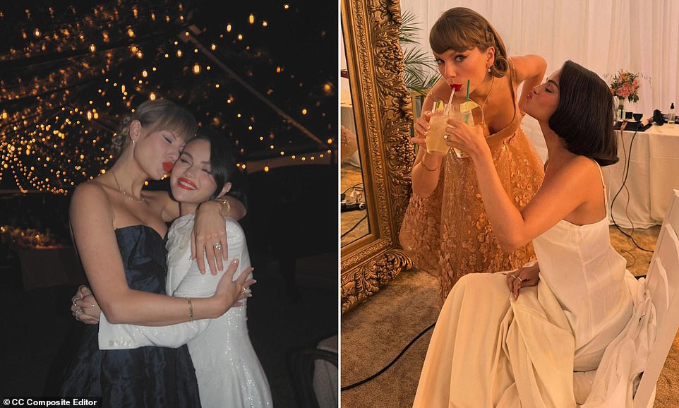 Selena Gomez shares new photos with Taylor Swift from her wedding