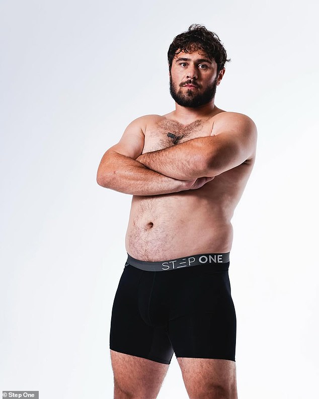 Boxing's next top model? Self-confessed 'fat guy' David Allen strips ...