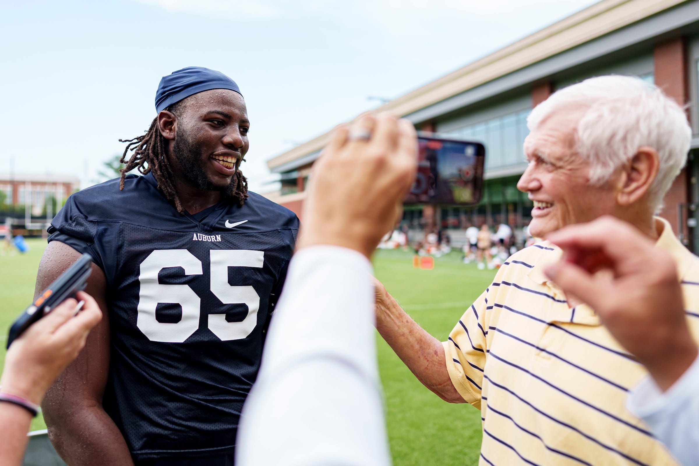 Auburn football offensive lineman Xavier Chaplin has hearing 'issue ...