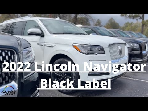 2022 Lincoln Navigator Black Label: First look on the road around ...