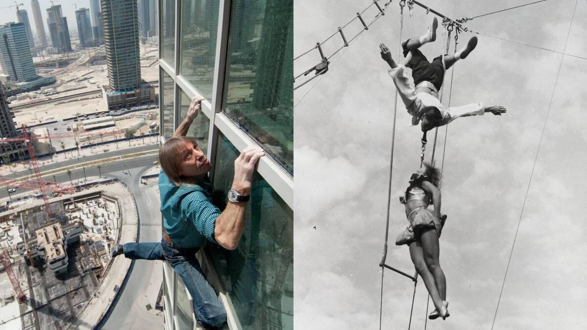 Stunts that daredevils throughout history tried to pull