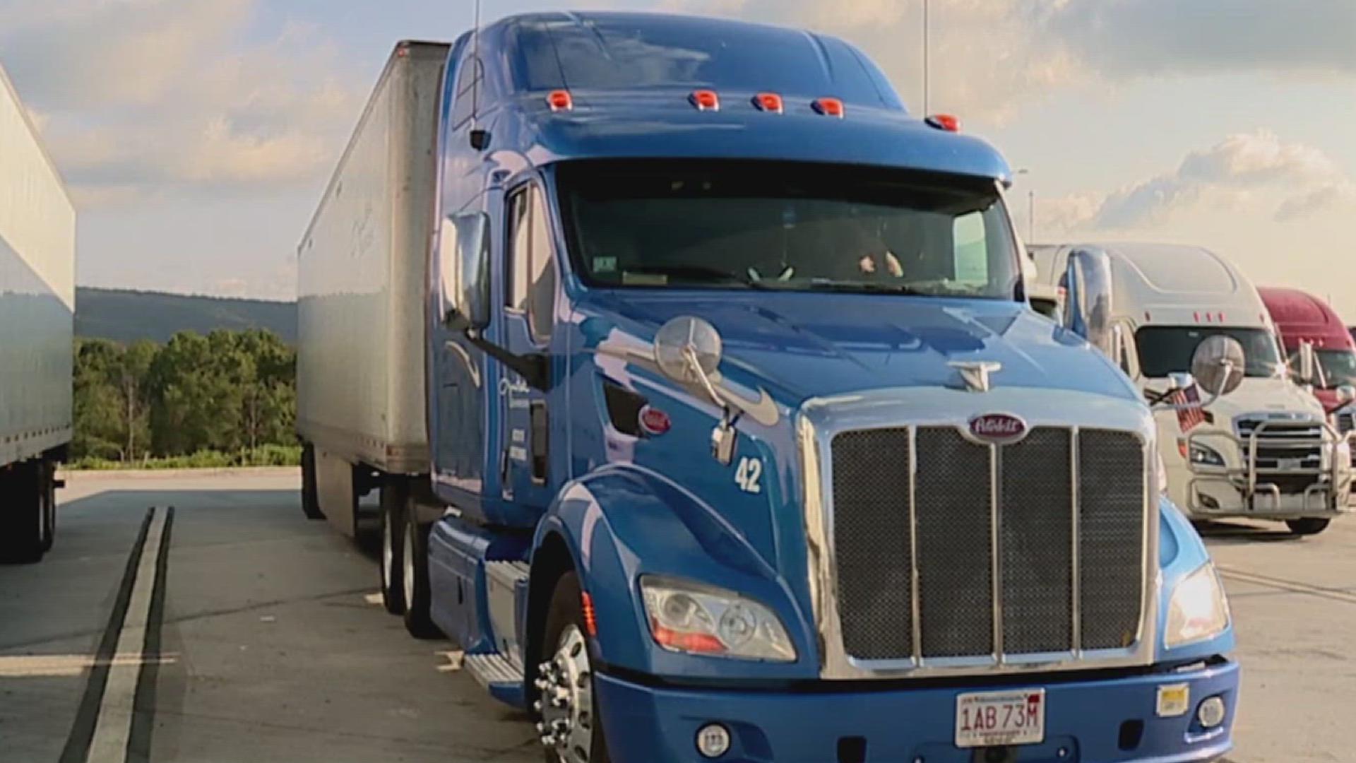 State seeks to address trucker parking shortage with new designated spots