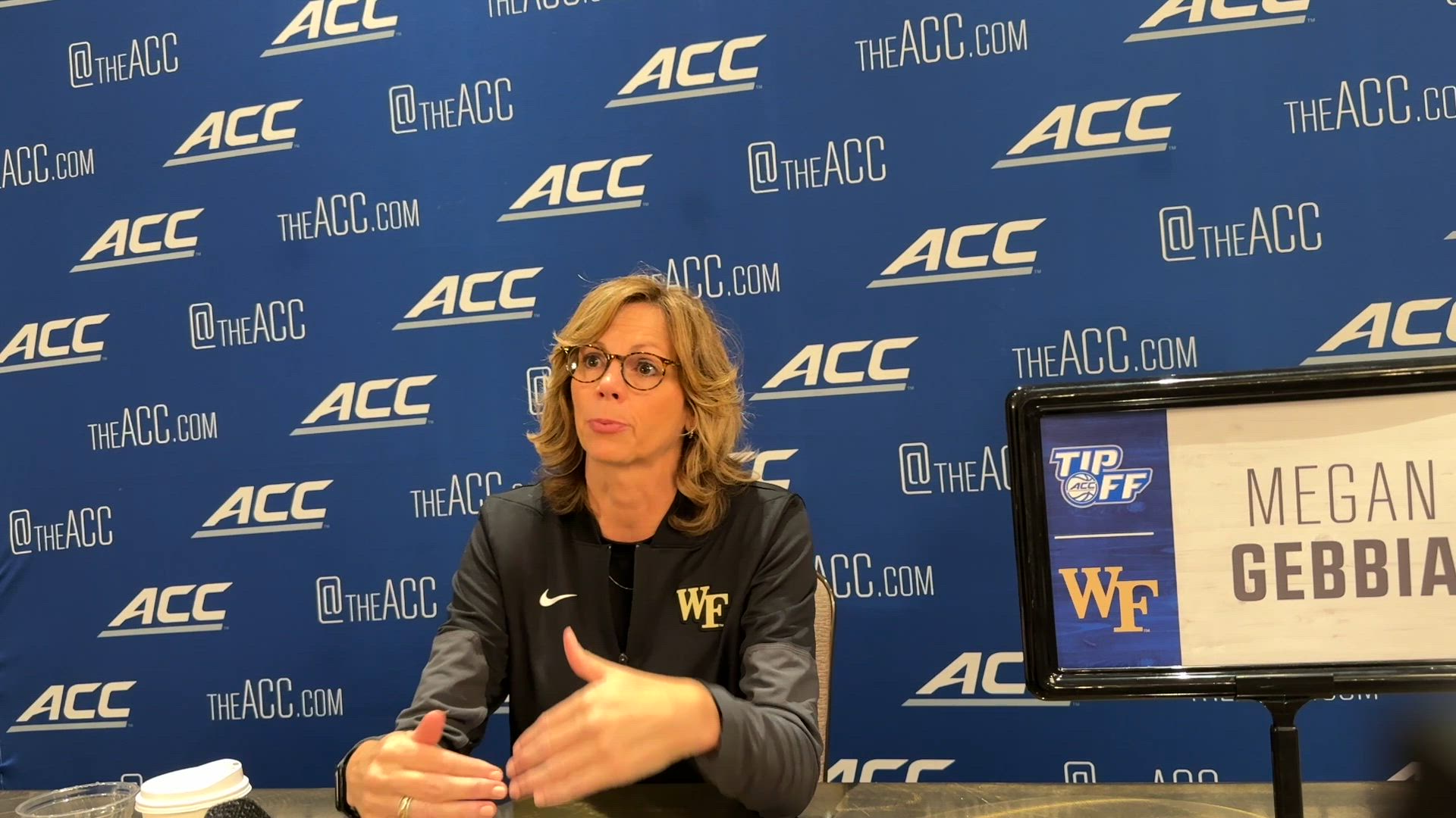 Wake Forest Women's Basketball Head Coach Megan Gebbia Discusses the ...