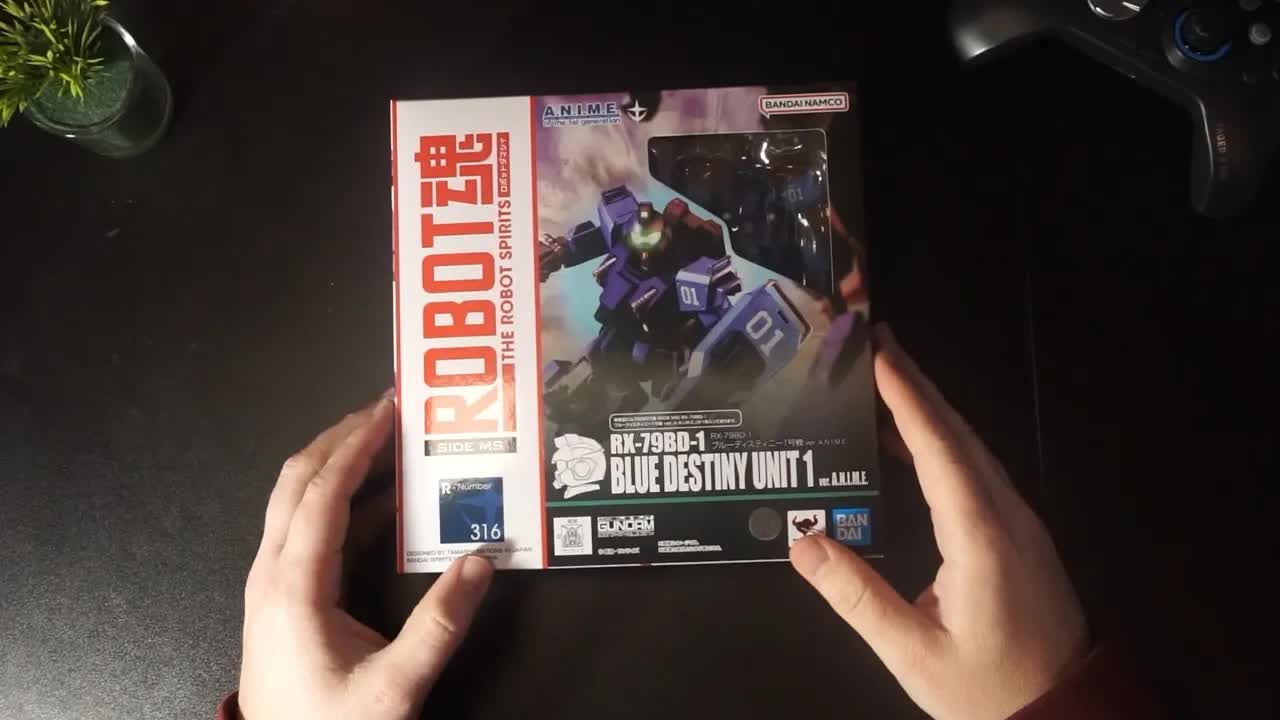 Blue Destiny Unit 01 w/ EXAM unboxing [Gundam Robot Spirits]