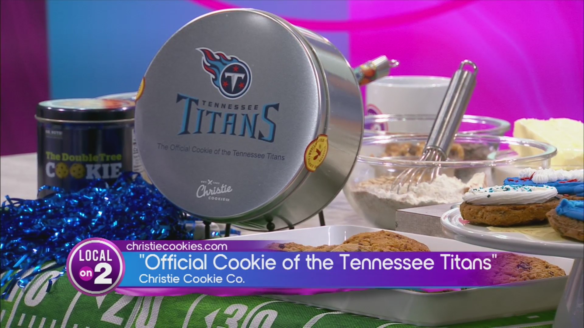 Titan Up With Christie Cookies!