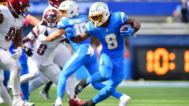 Omarion Hampton injury fantasy tip: Pick up Hassan Haskins or Kimani ...