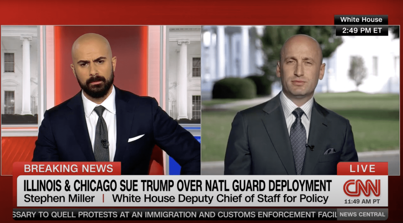 Stephen Miller gets fired up over CNN anchor's challenge: 'You walked ...