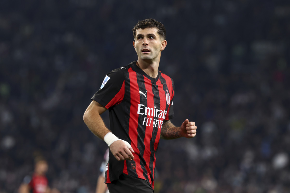 Is Christian Pulisic playing tonight for AC Milan vs. Lecce?