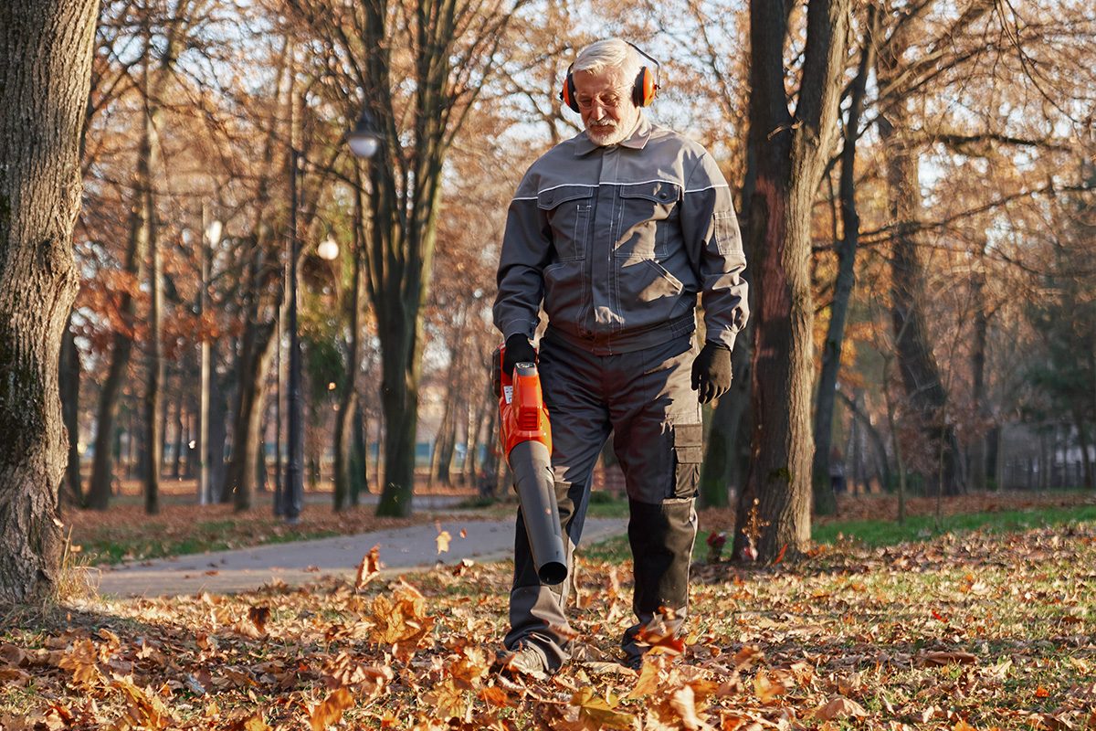 How Old Is Too Old To Use a Leaf Blower?