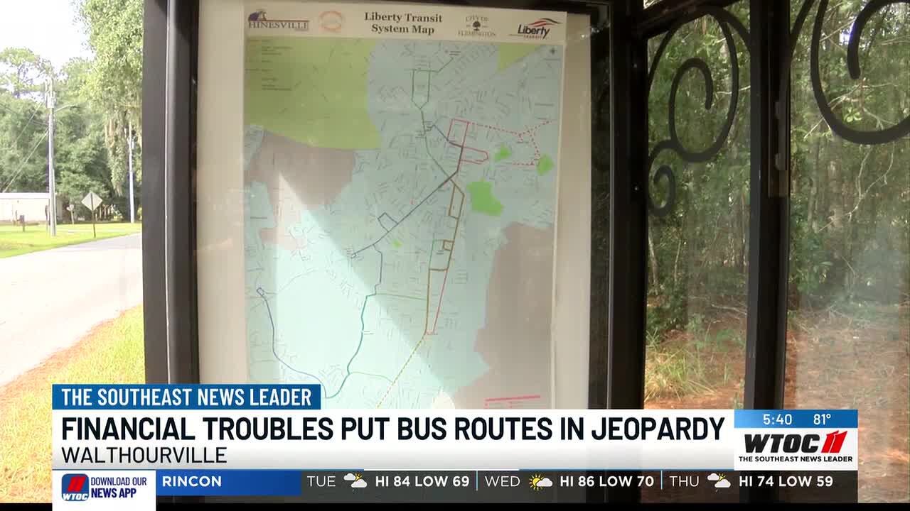 Public transportation at-risk in Walthourville as financial woes return