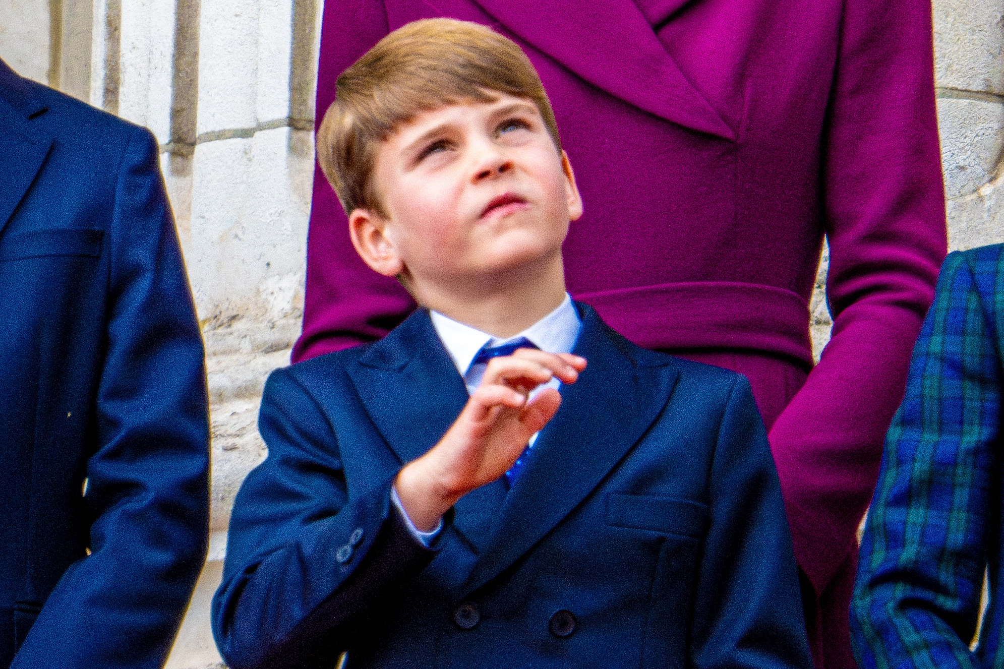 Prince Louis' seven-word demand on his first royal outing revealed