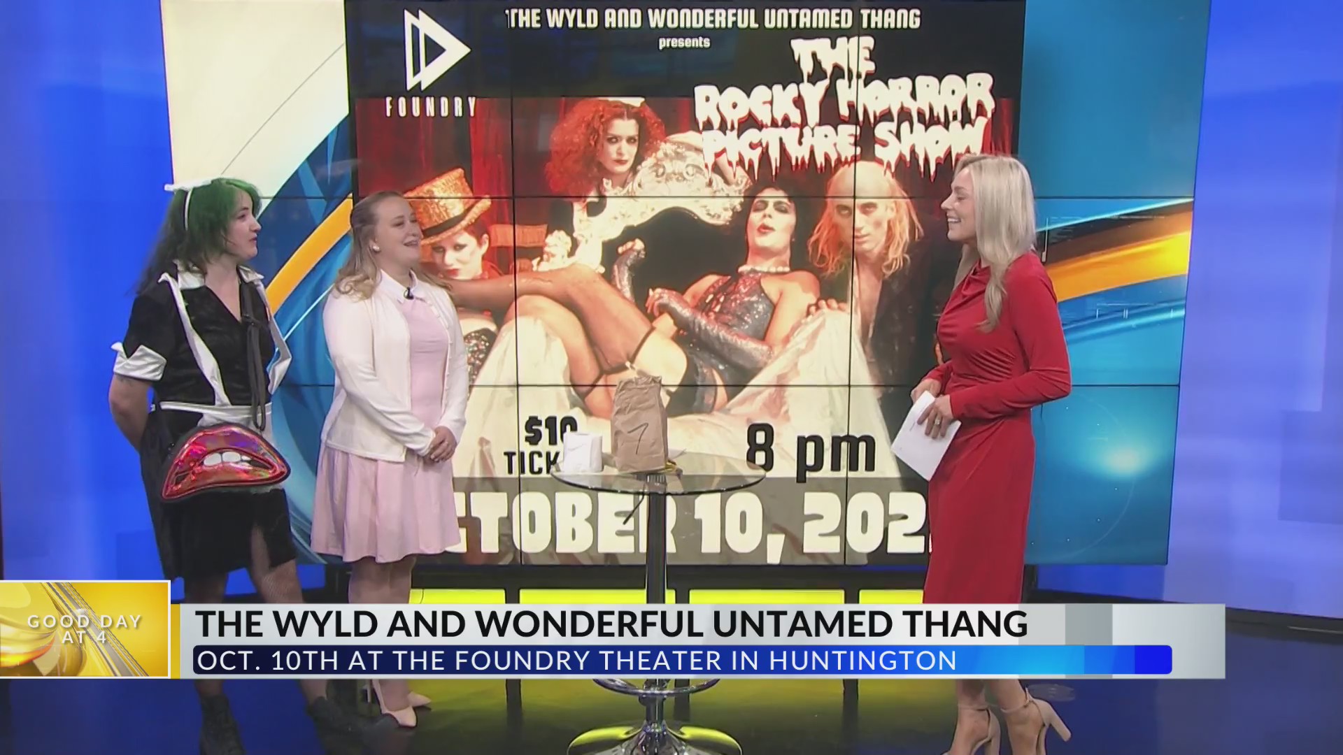 A night of chaos and fishnets: Huntington's Foundry Theatre gets wildly ...