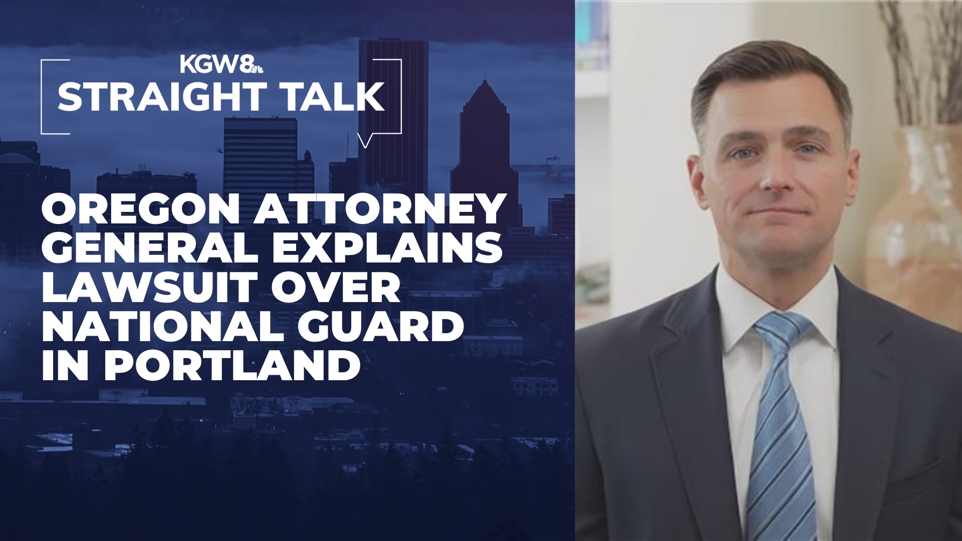 Oregon attorney general explains the state's lawsuit against Trump over ...