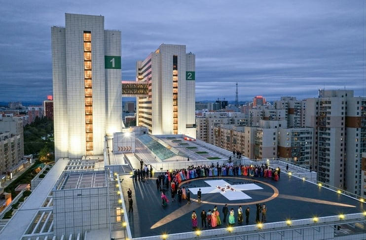 1,000-Bed Pyongyang General Hospital Finally Completed