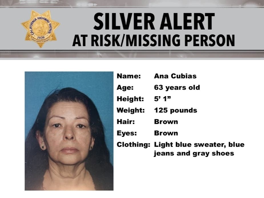 63-Year-Old At-Risk Woman Sought In Riverside, Los Angeles Counties