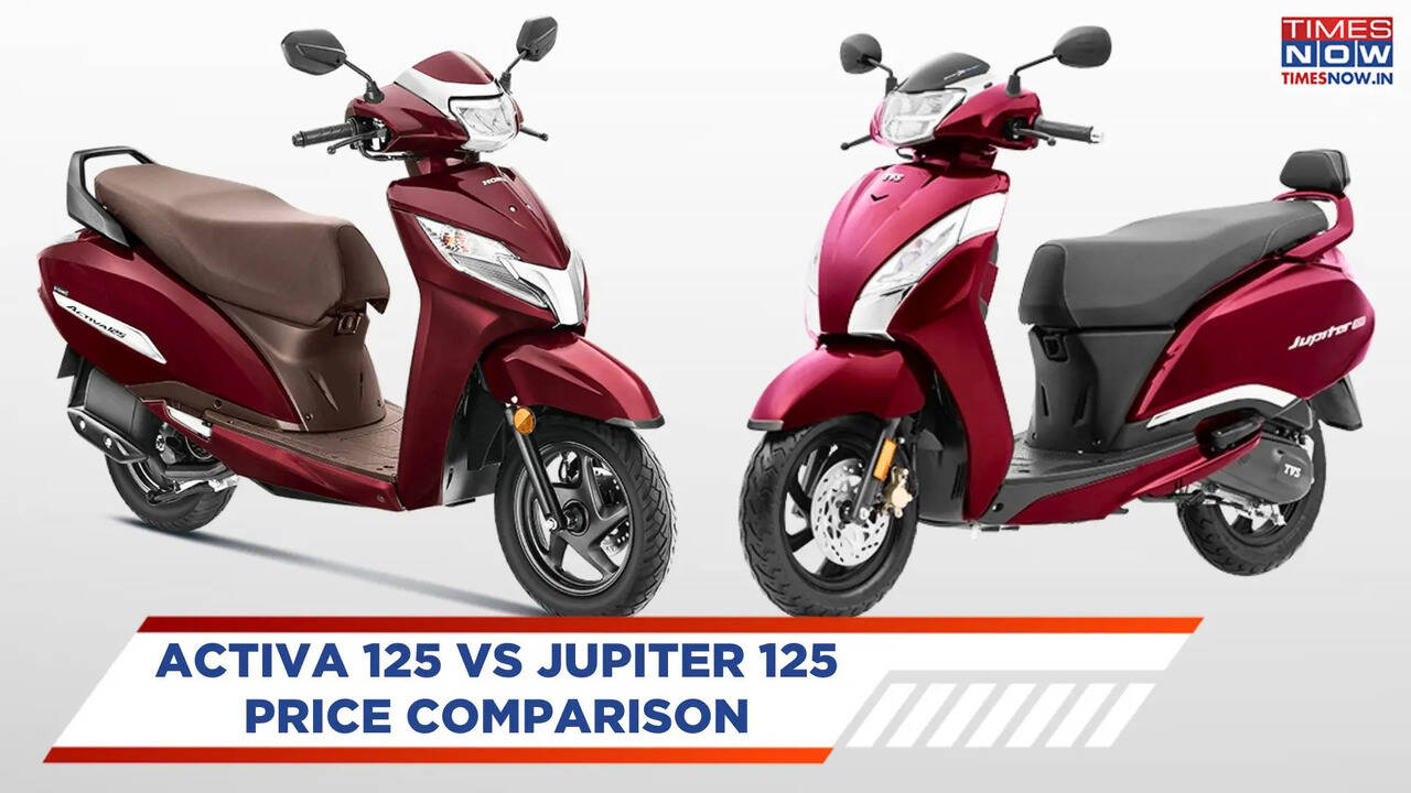 Honda Activa 125 Vs TVS Jupiter 125 – Price Comparison After GST 2.0