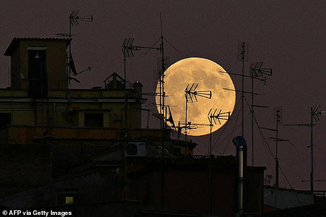 Pictured: The first supermoon of the YEAR... here are the best pics of ...