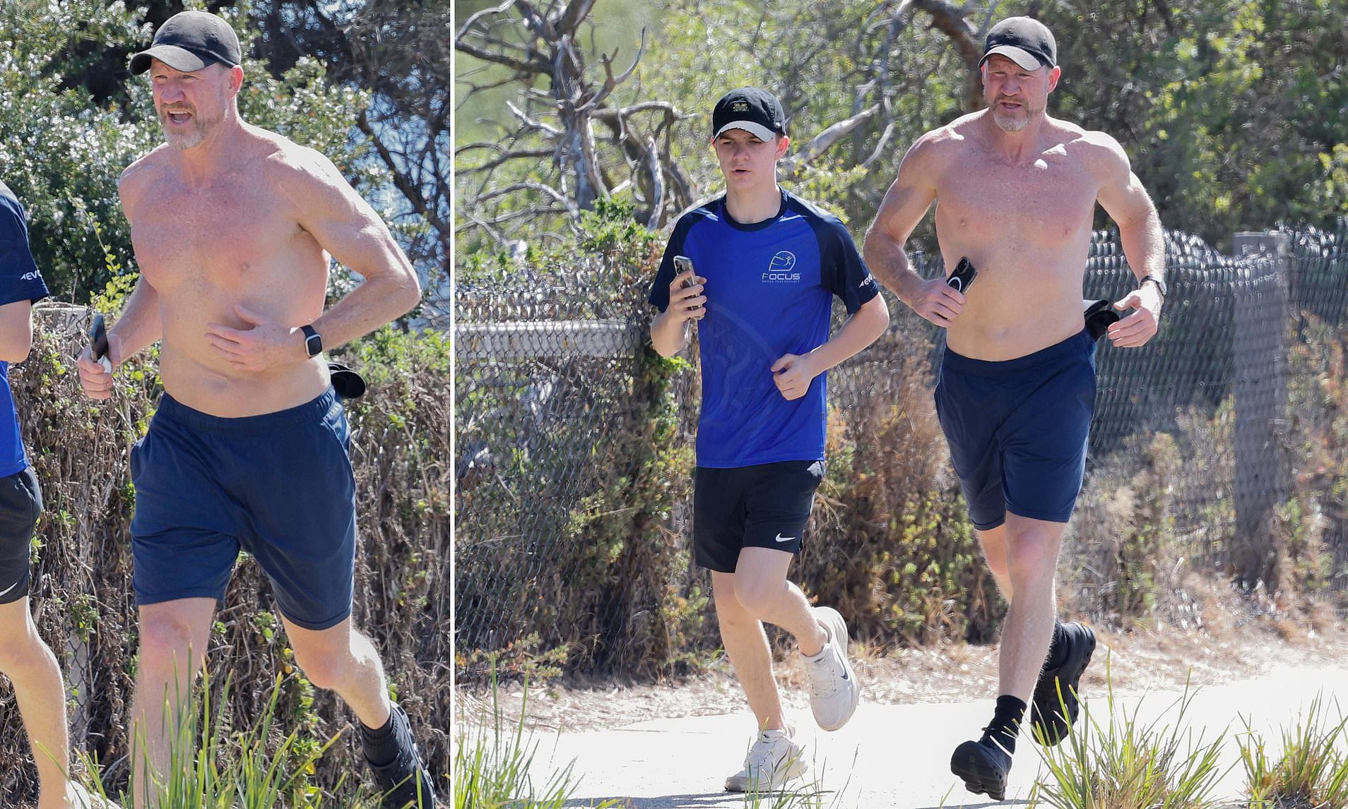 Nathan Buckley lays claim to the title of Australia's fittest 53-year ...