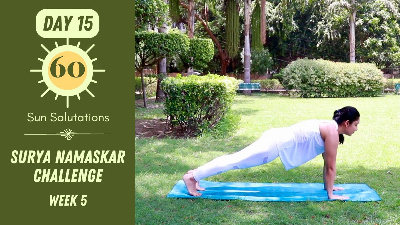 60 Sun Salutations Challenge | Surya Namaskar Strength Follow Along