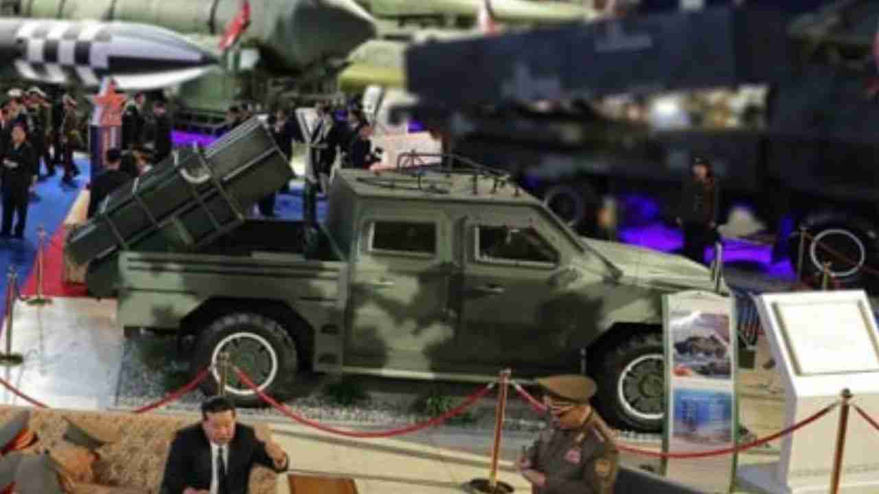 North Korea unveils new mobile anti-tank missile system Bulsae-4