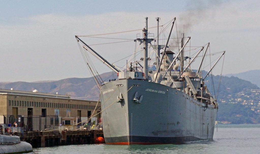 WWII-era SS Jeremiah O'Brien prepares to sail on Fleet Week despite ...