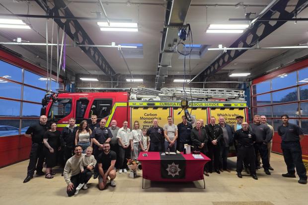 Firefighter in Barrow celebrated for over 20 years of 'outstanding' service