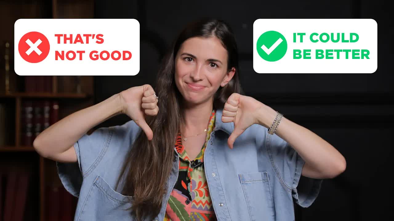 Stop saying "That's not good!" Use these alternatives to sound like a ...