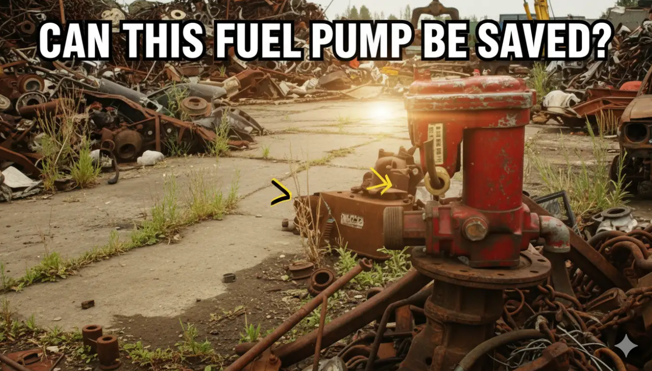 Restoring a Supposed “Explosion Proof” Fuel Transfer Pump
