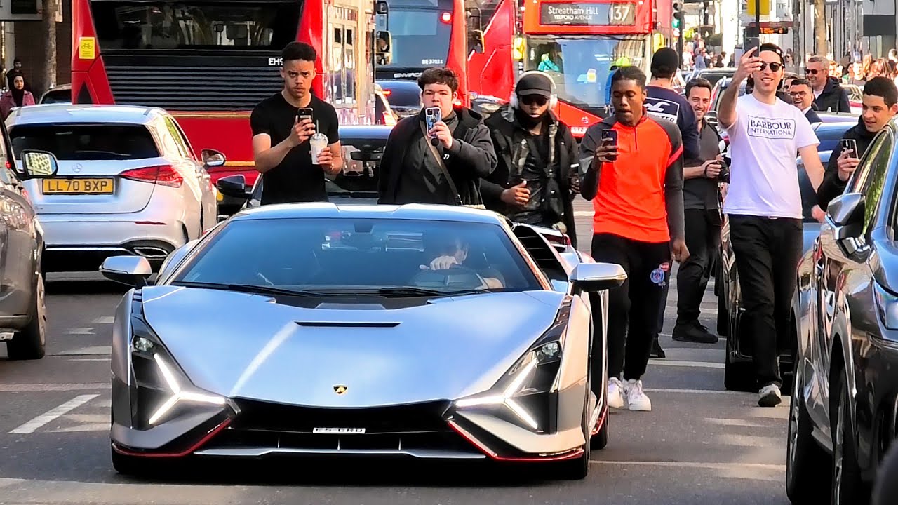 $4.000.000 Lamborghini Sian in Central London