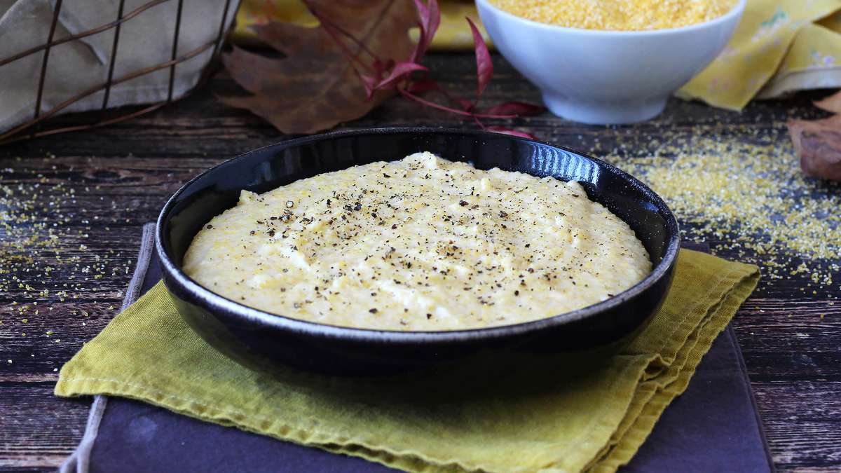 The secret to the perfect creamy polenta? It's not just water, but a ...