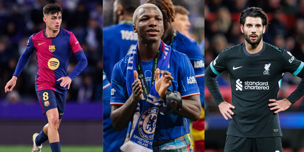 The top 15 midfielders in world football, ranked (2025)