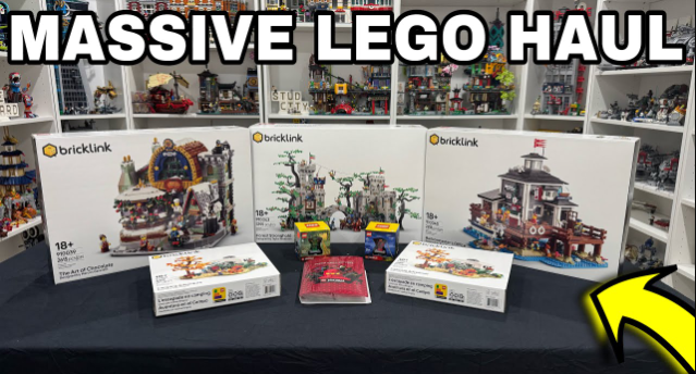 Insane LEGO Haul – Rare Ninjago Cards, Minifigures & Bricklink Sets