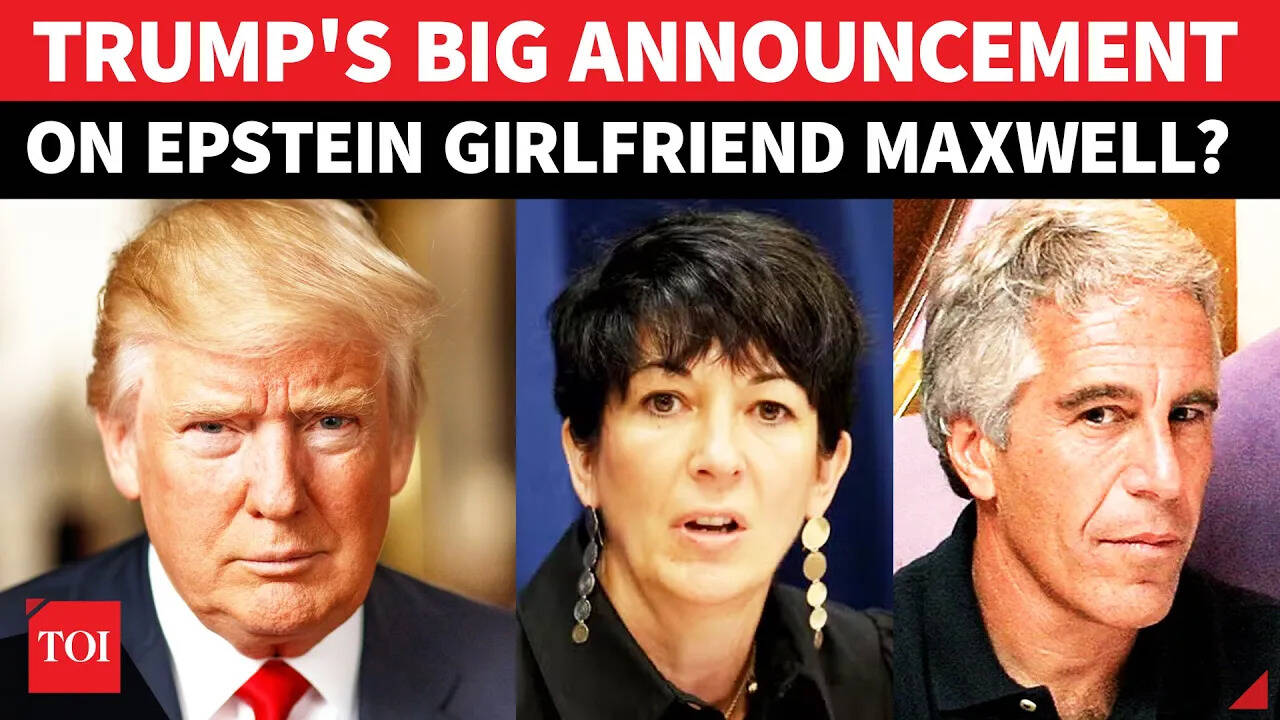 Trump Bombshell Reveal On Epstein Girlfriend Ghislaine Maxwell, Sean ...