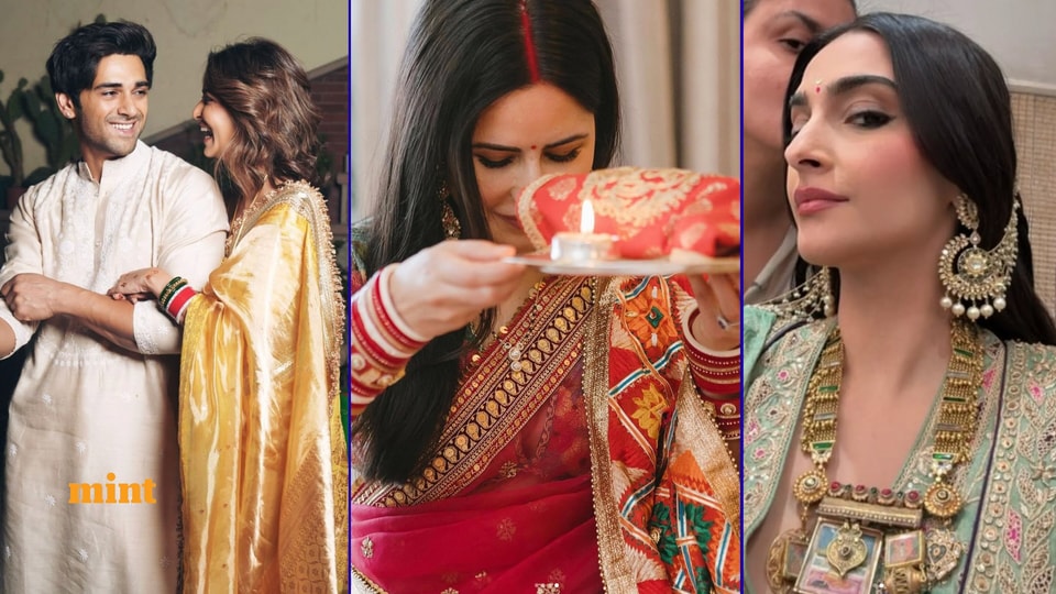 Karwa Chauth 2025: Bollywood celebrity looks for inspiration; no, it's ...