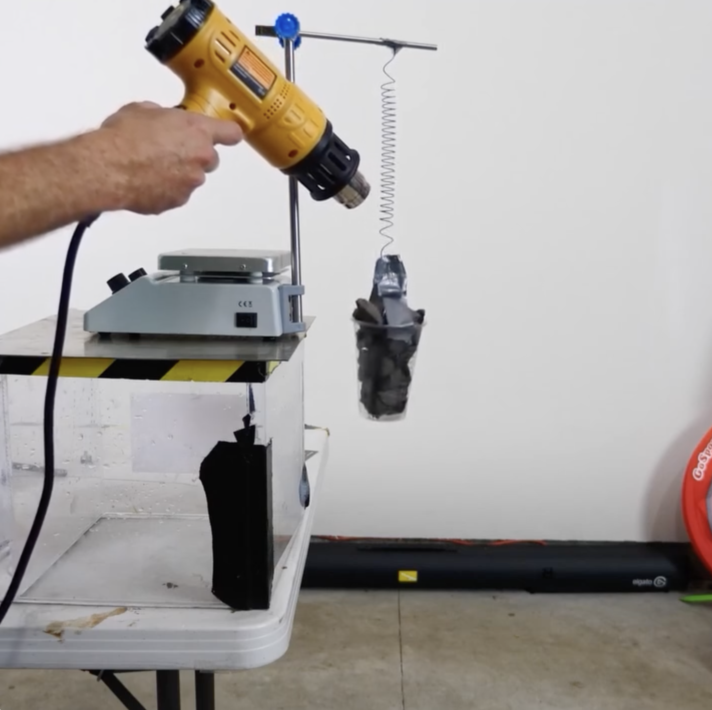 Can you run an engine with a shape memory alloy?