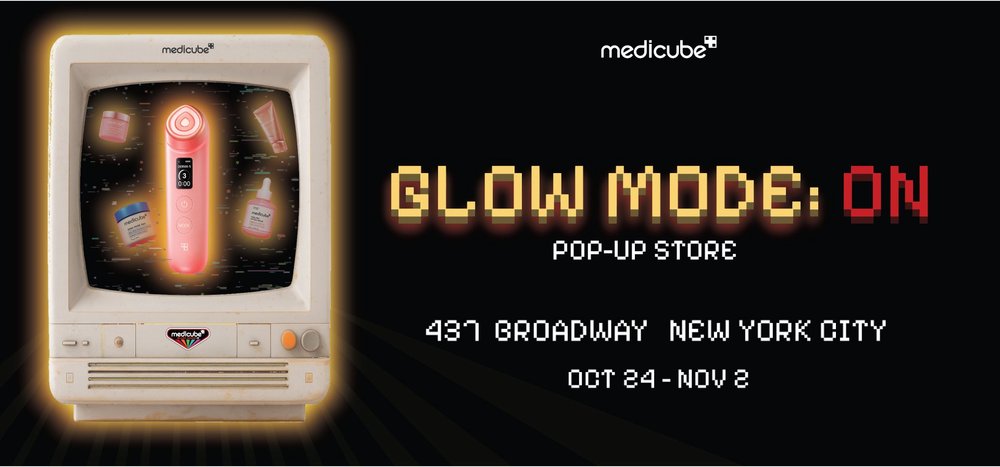 medicube Glow Mode: On Pop-Up Store