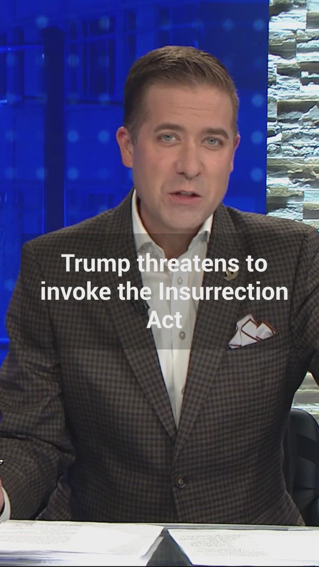 President Trump threatens to invoke the Insurrection Act
