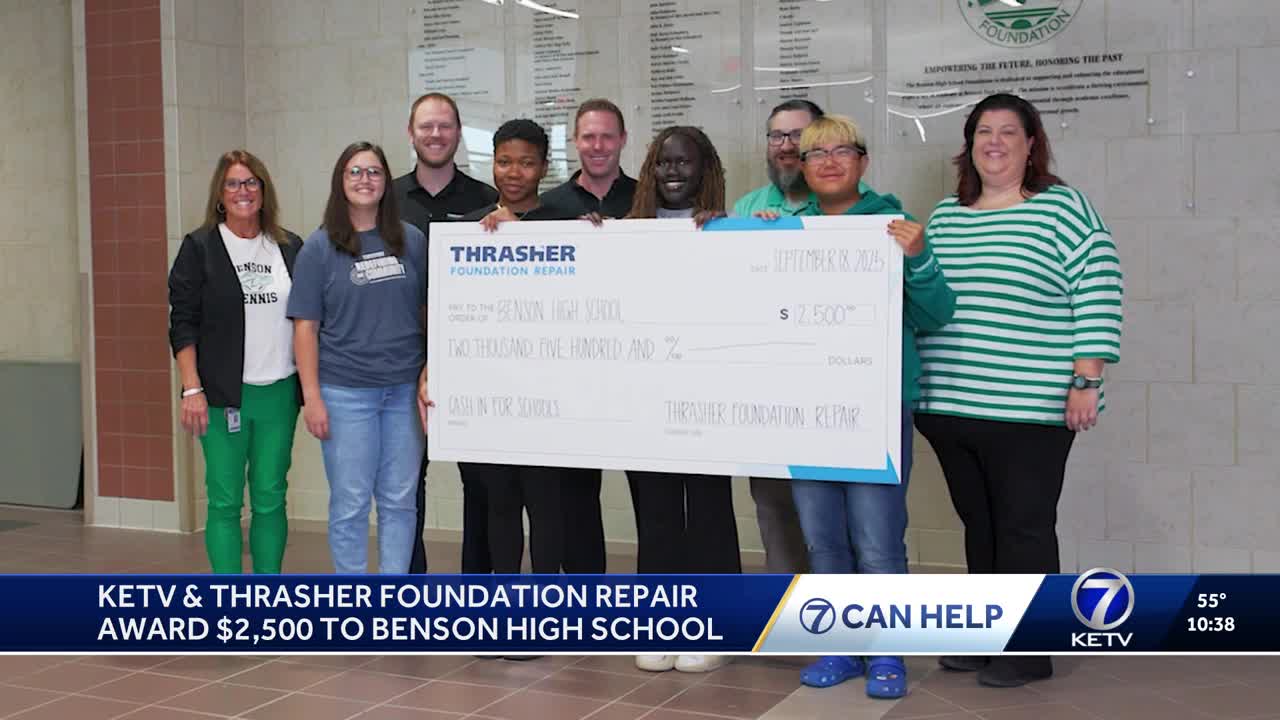 7 can help Cash in for Schools awards $2,500 to Benson High School