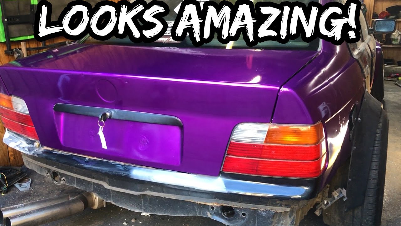 E36 Full Vinyl Wrap Using Budget eBay Kit