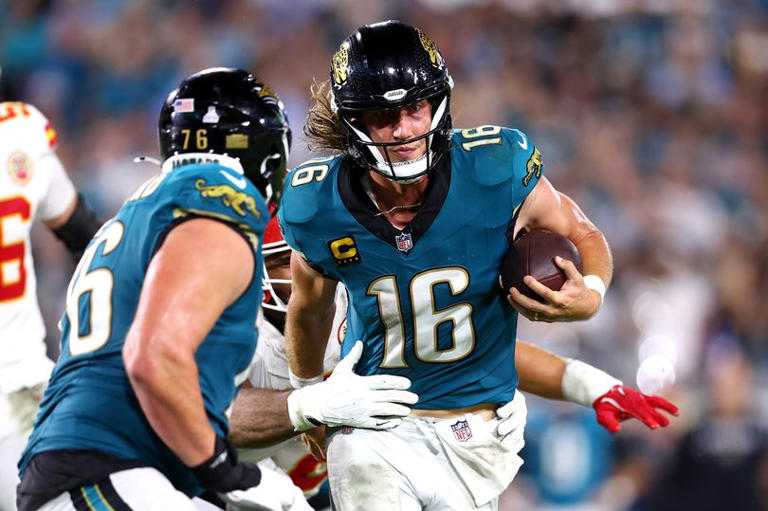 Trevor Lawrence goes from 'panic' to perfection in seconds as Jaguars ...